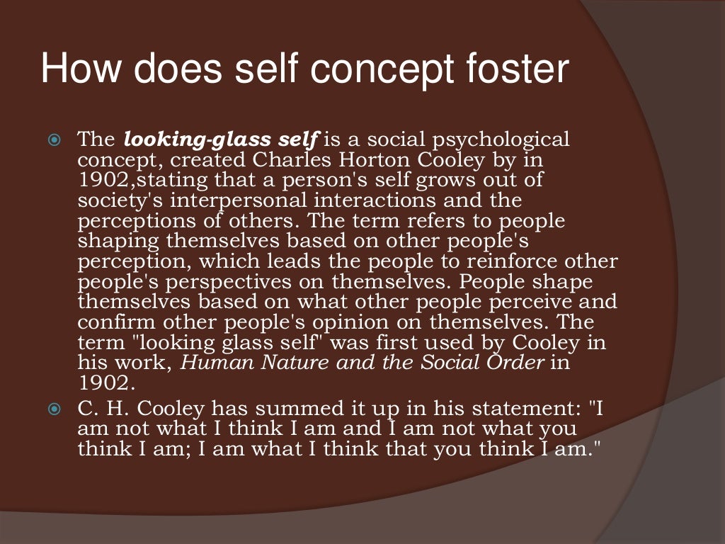 Self concept self-concept