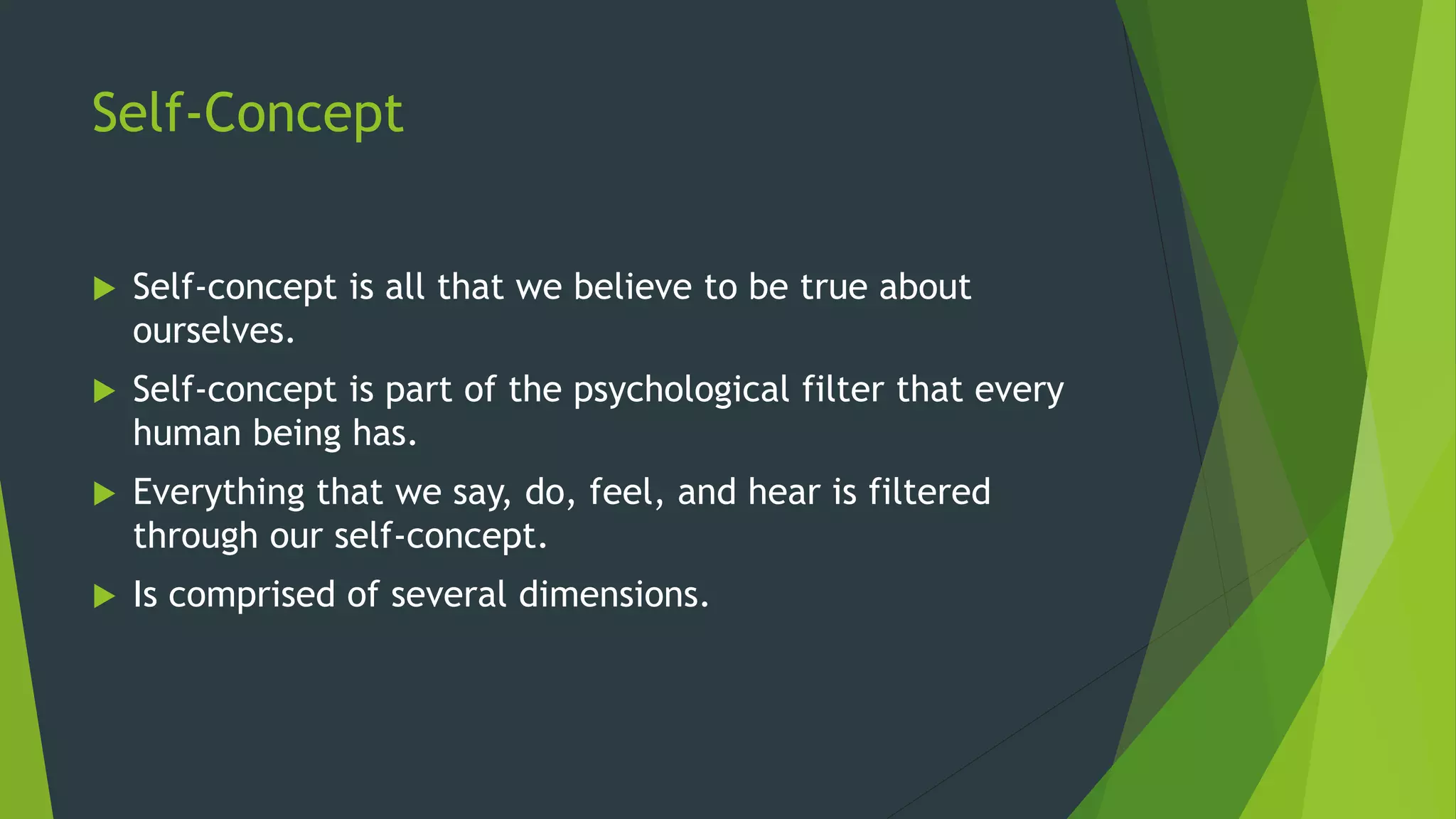 Self concept | PPTX