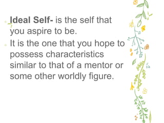 SELF- CONCEPT (PERDEV) | PPTX