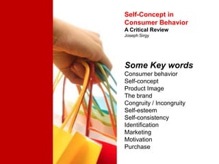 9/19/2011 Self-Concept in Consumer Behavior | PPTX