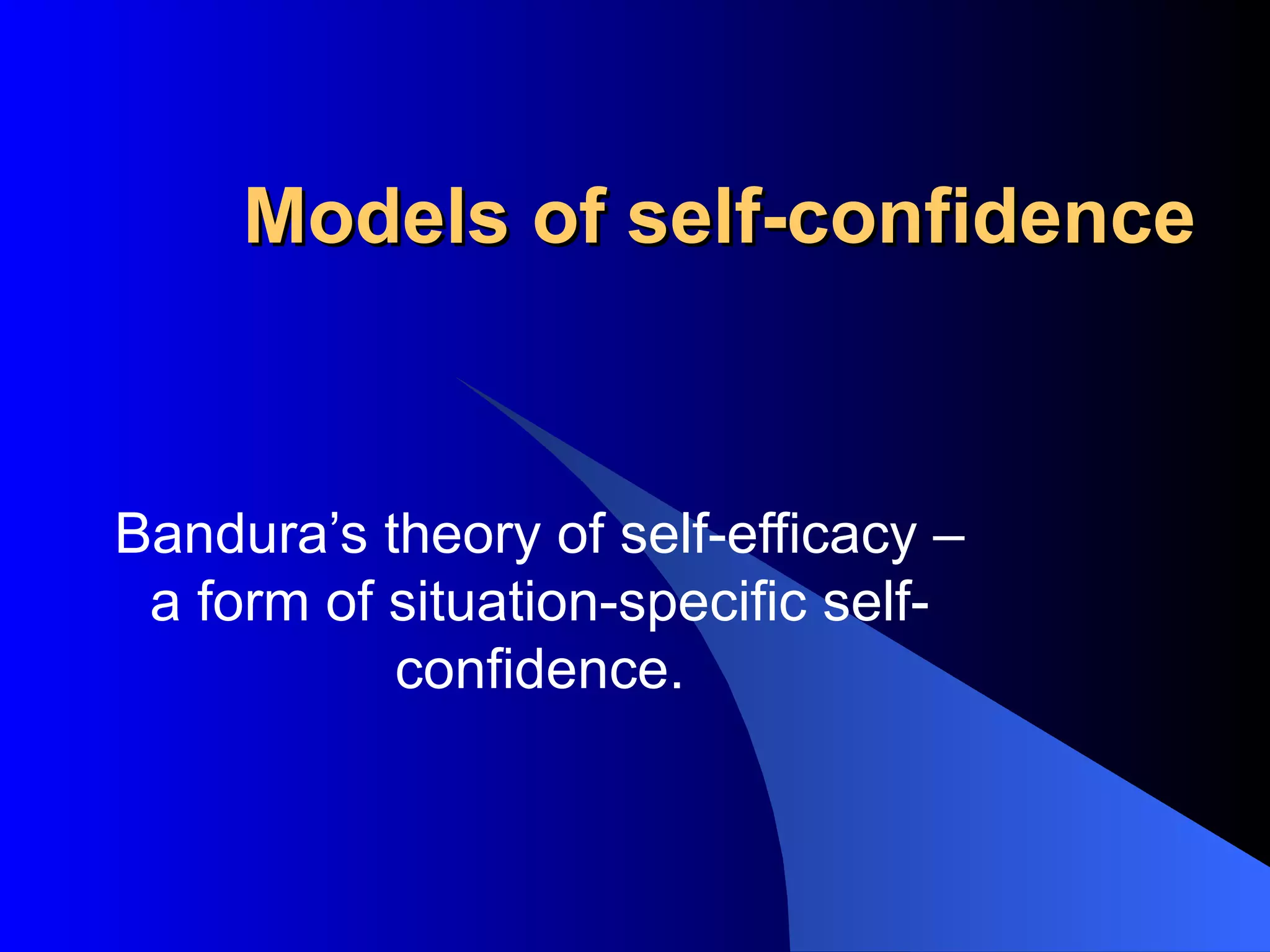 Self Confidence | PPT
