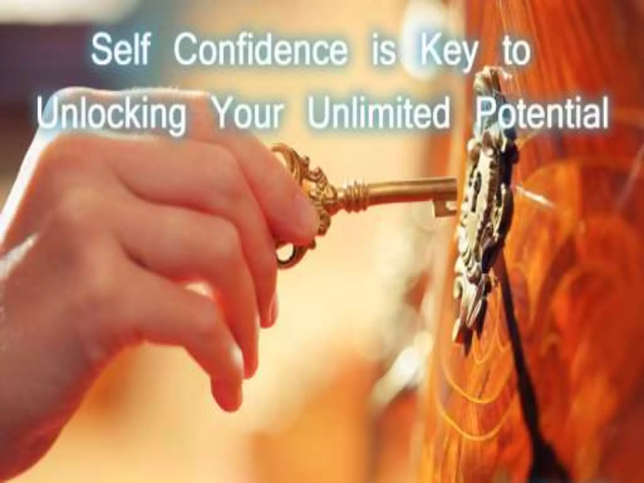 Self confidence | PPTX