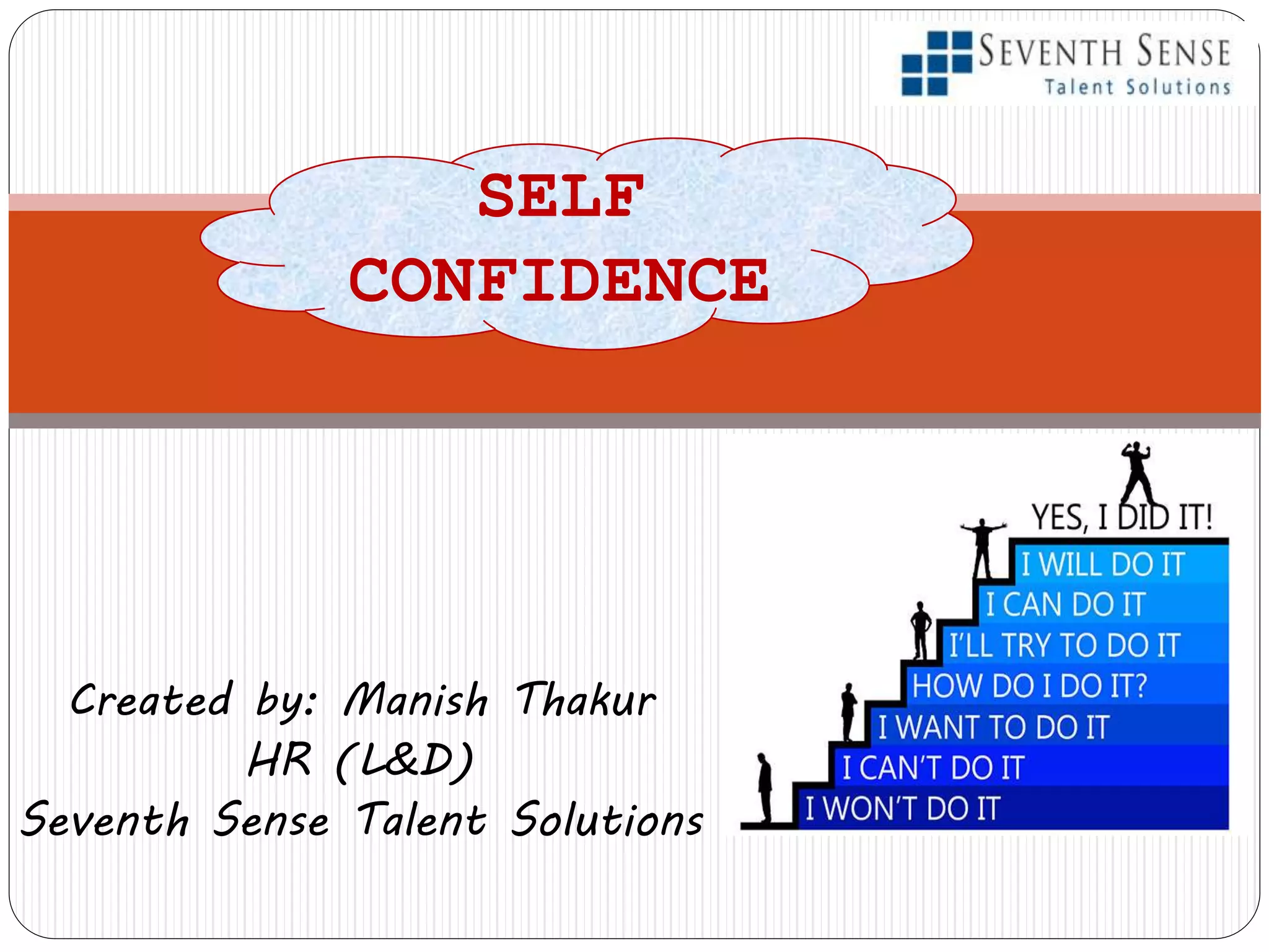 Self Confidence | PPTX