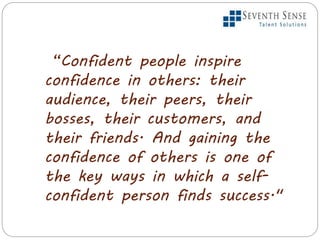 Self Confidence | PPT