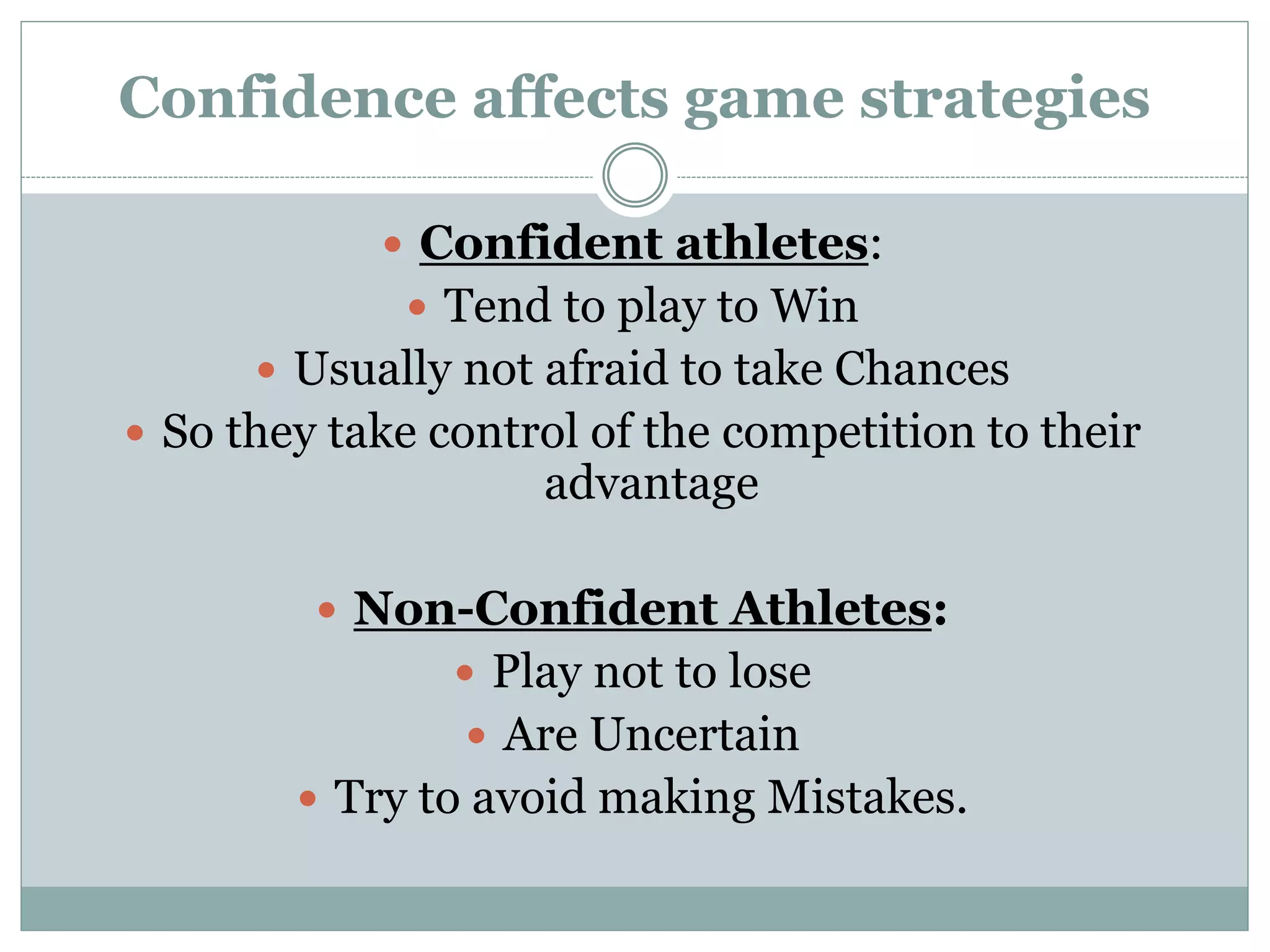 Self confidence | PPTX