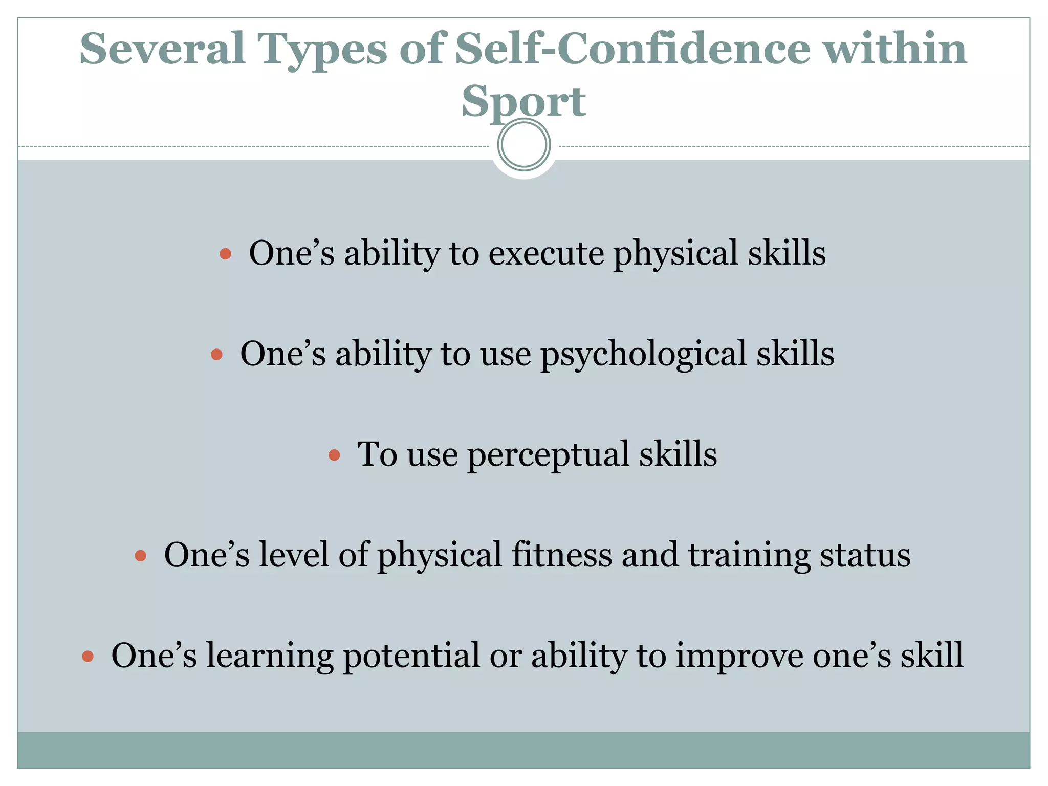 Self confidence | PPTX