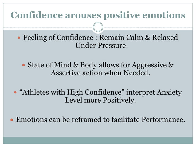 Self confidence | PPTX