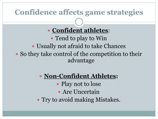 Self confidence | PPTX