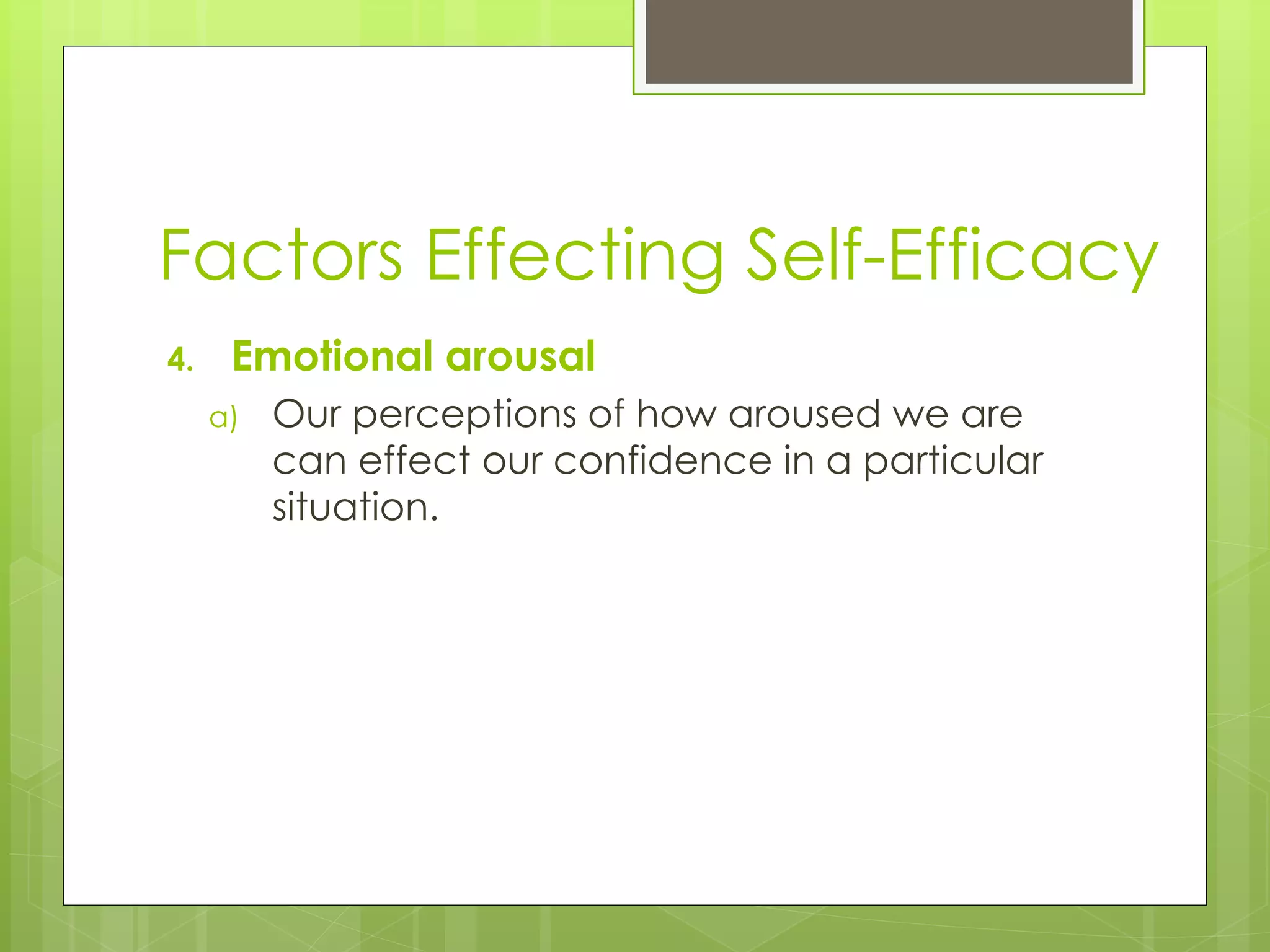 Self confidence and self-efficacy 2013 | PPTX | Soccer | Sports