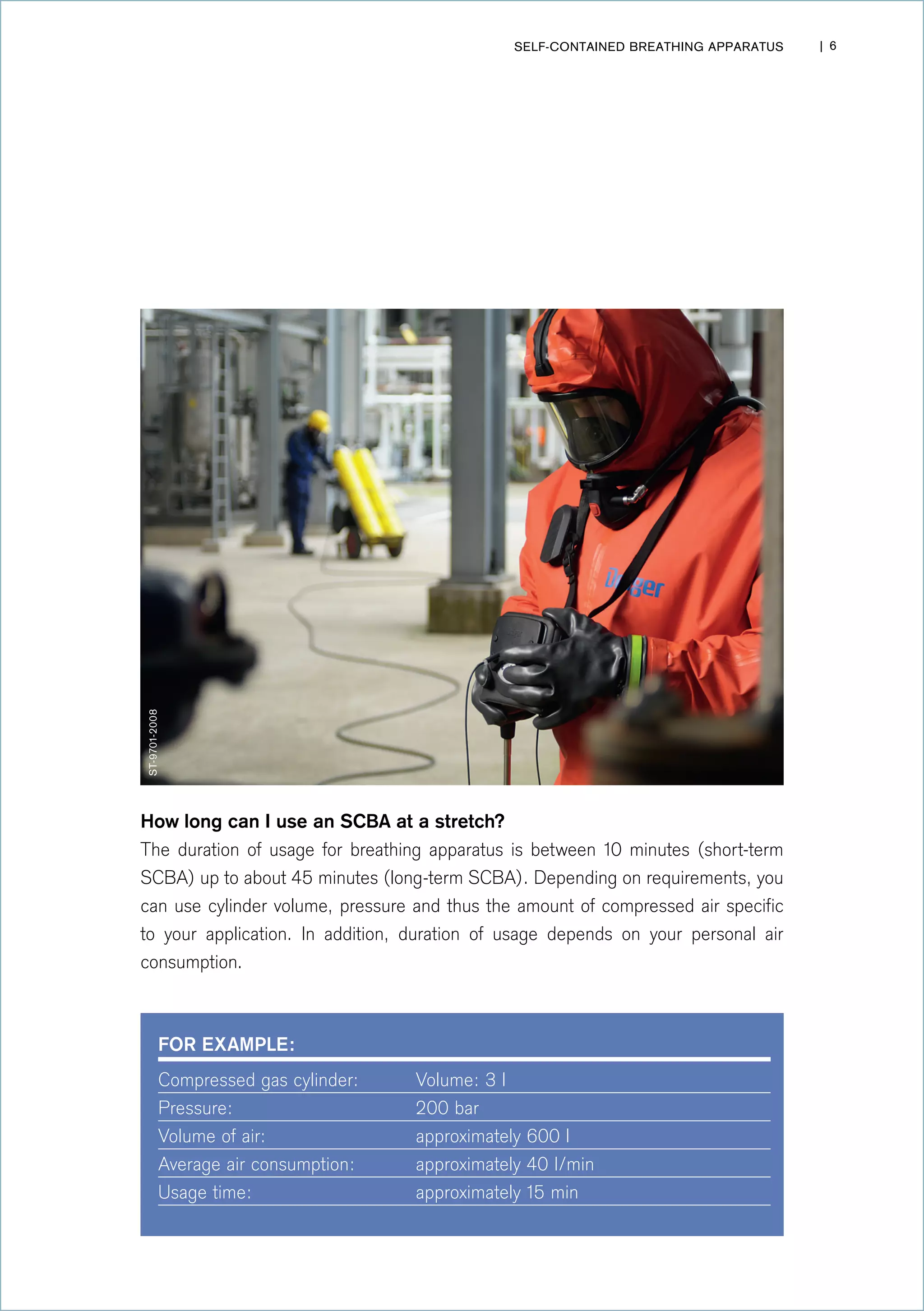 Handbook: Self-Contained Respiratory Protection | PDF