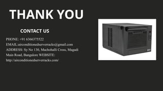 Self-Contained Server Racks with Cooling A Game Changer for Data ...