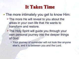 Self-Control vs Holy Spirit-Control | PPT