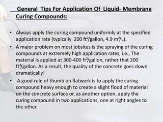 Self curing-concrete-civil | PPT