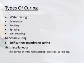 Self curing-concrete-civil | PPT | Free Download