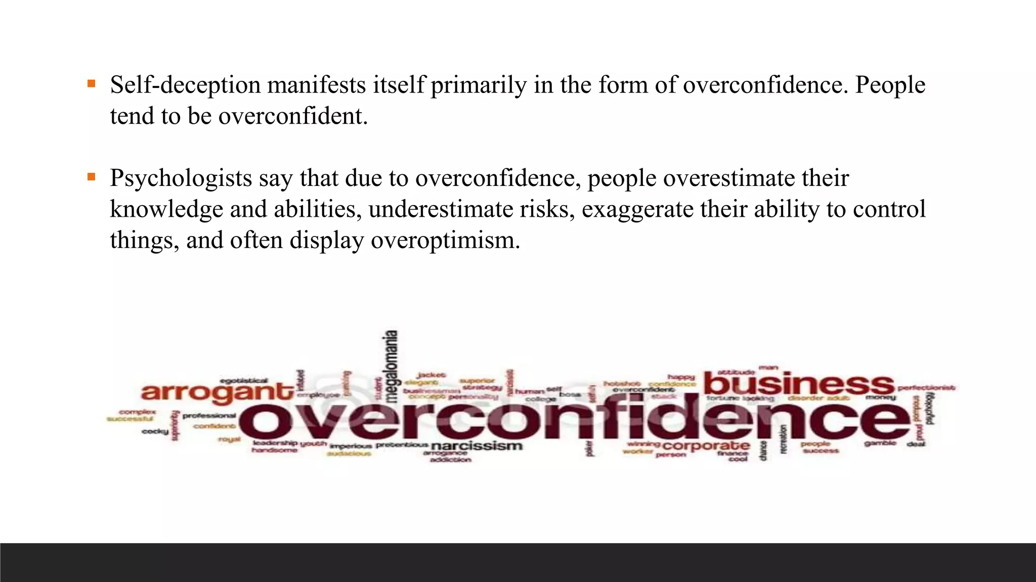 Self-Deception | PPTX