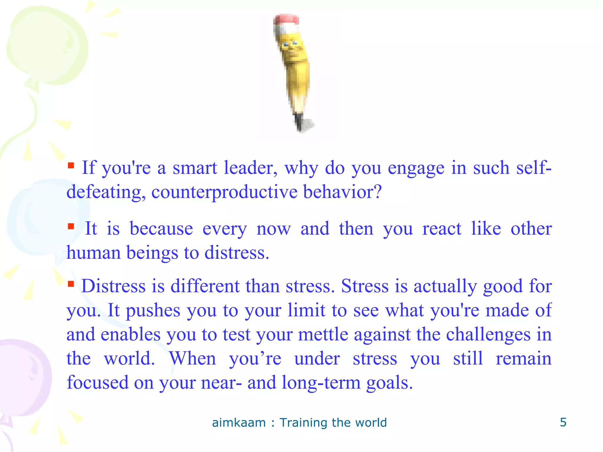 Self Defeating Behaviours | PPT
