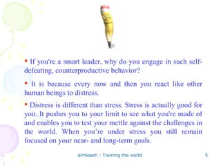 Self Defeating Behaviours | PPT