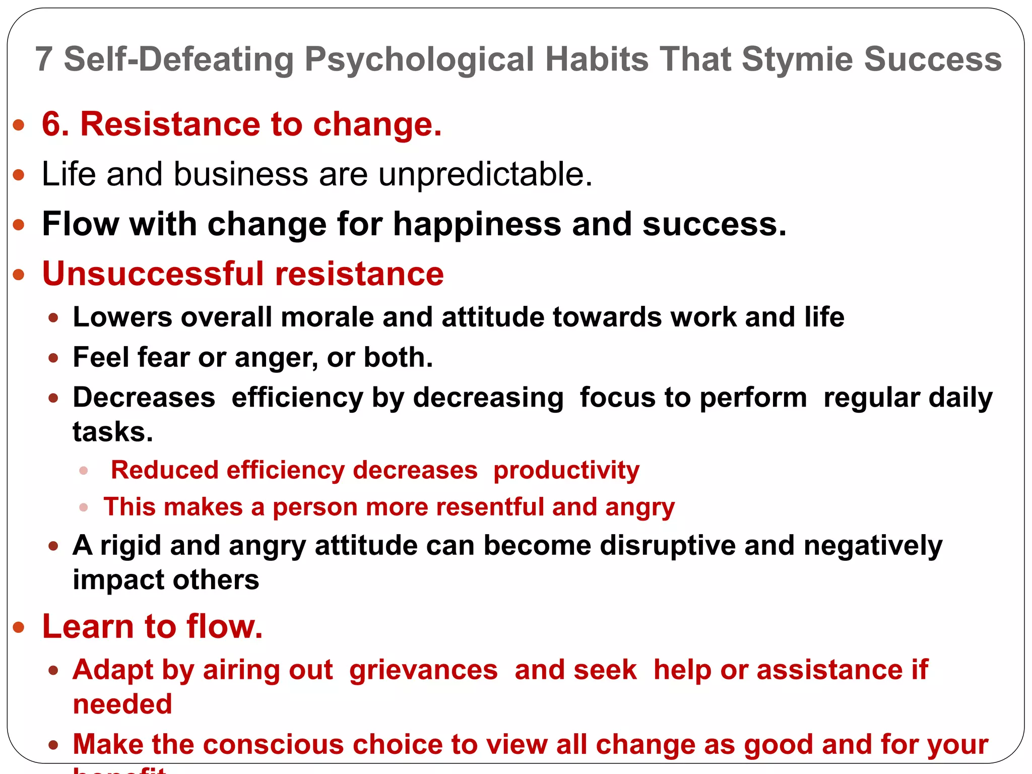 Self-Defeating Psychological Habits that Styiem Success.pptx