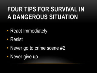 Dangerous situations | PPTX