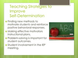 Self determination presentation | PPTX