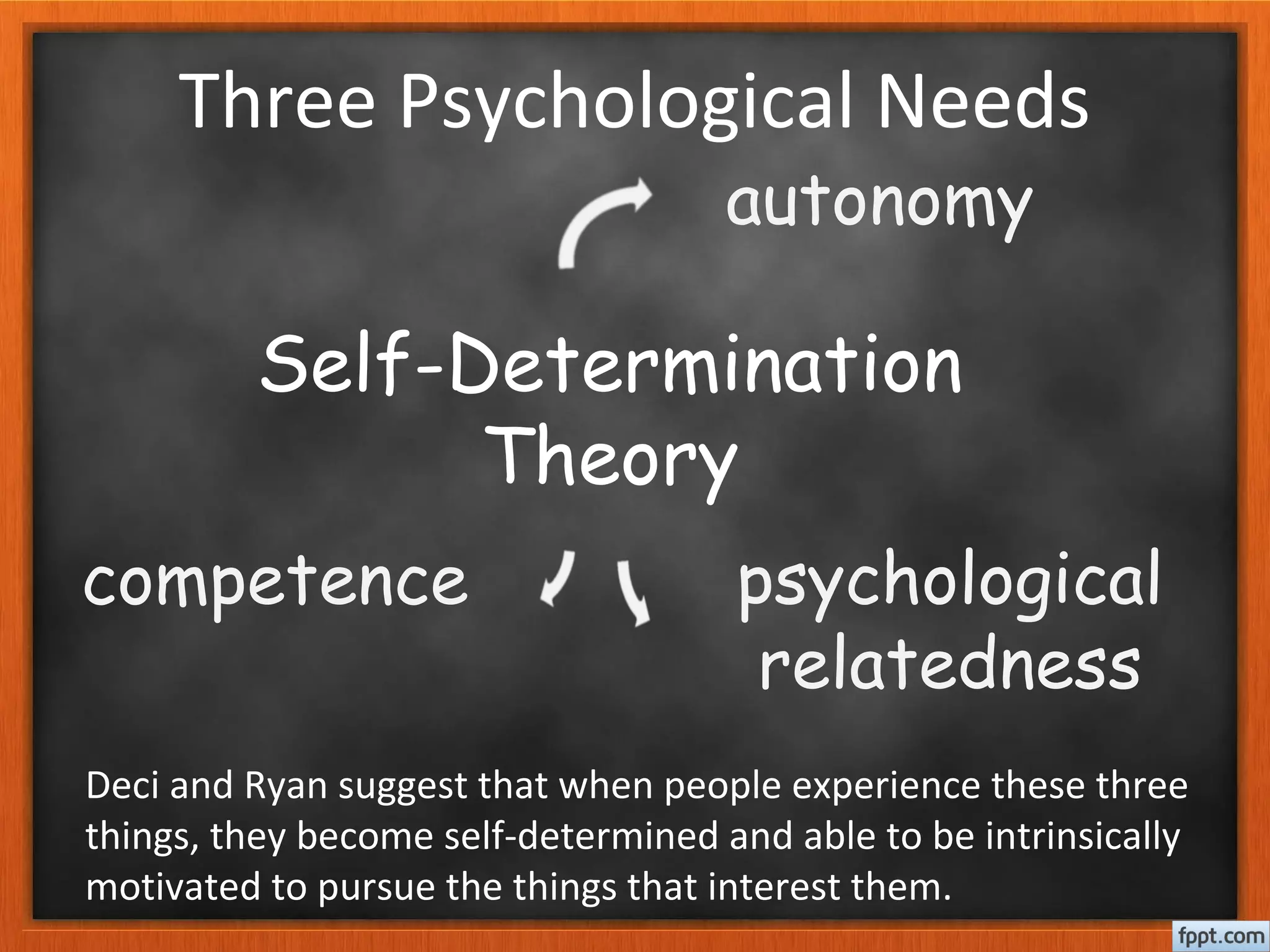 Self determination theory | PPT