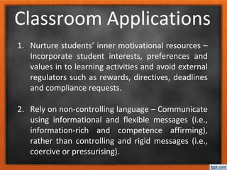 Self determination theory | PPT