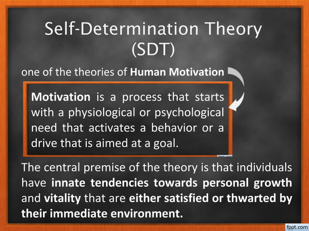 Self determination theory | PPT