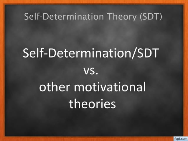 Self determination theory | PPT