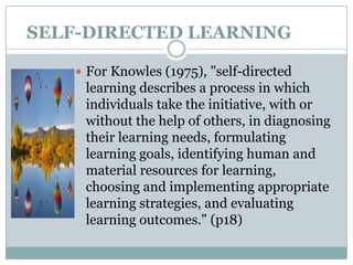 Self directed learning | PDF