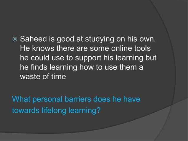 Self directed learning | PPT