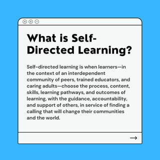 Self directed learning ! | PDF
