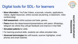 Self-Directed Learning session for BCME for | PPTX