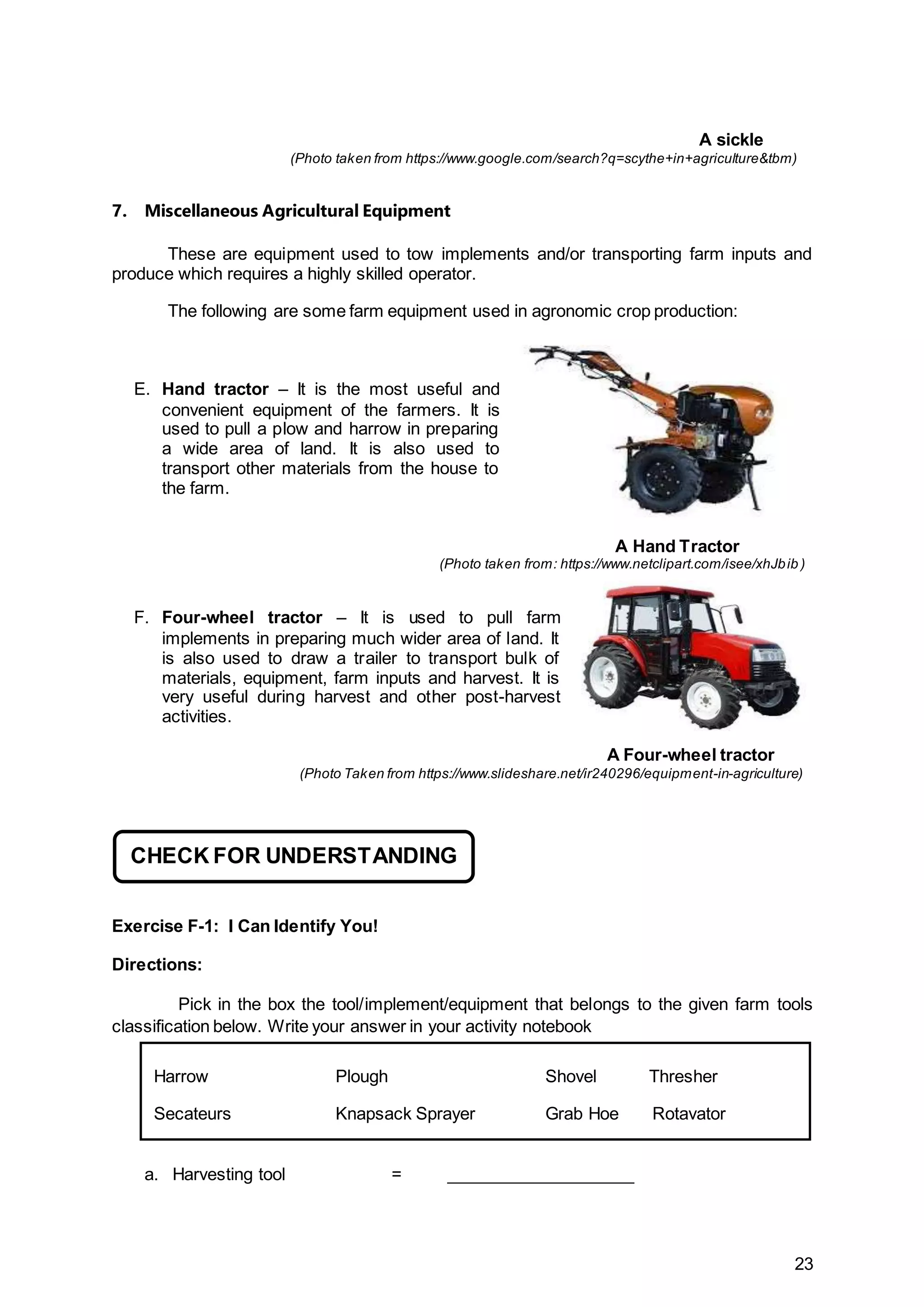 Self-Directed Learning Module in T.L.E. 10 (Agricultural Crops ...