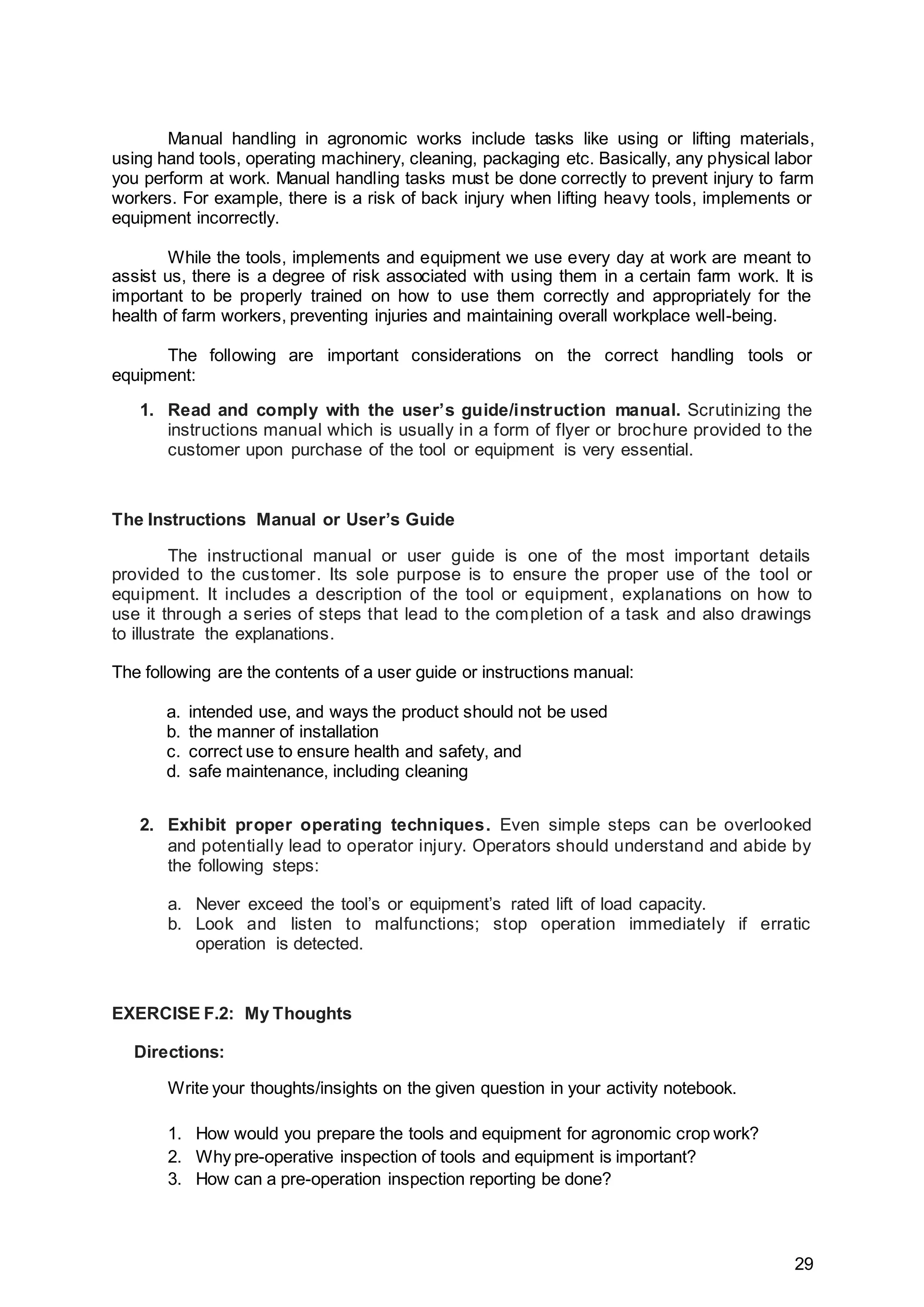 Self-Directed Learning Module in T.L.E. 10 (Agricultural Crops ...
