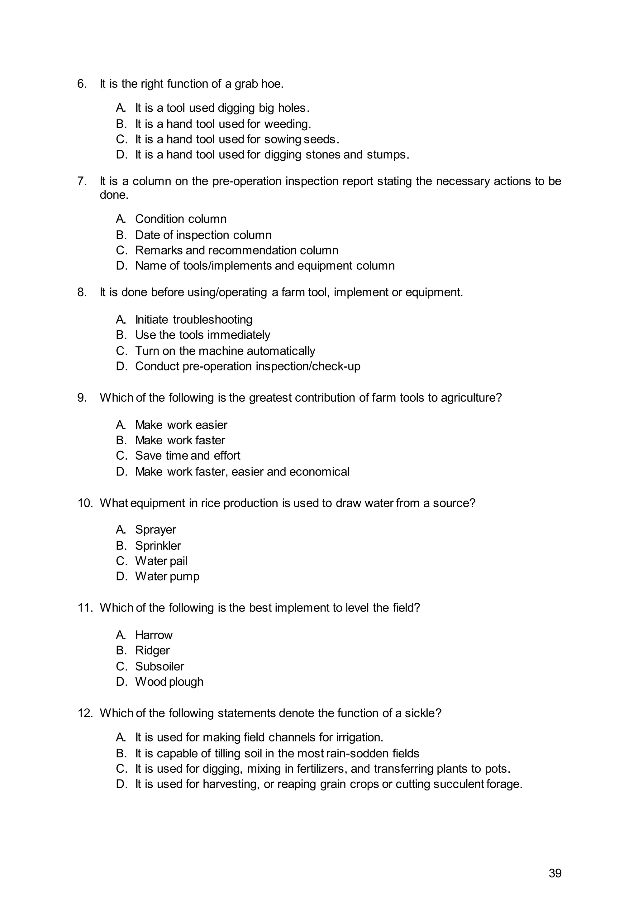 Self-Directed Learning Module in T.L.E. 10 (Agricultural Crops ...