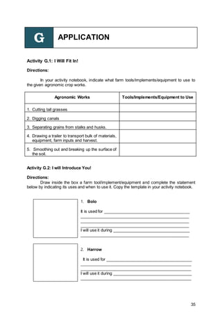 Self-Directed Learning Module in T.L.E. 10 (Agricultural Crops ...