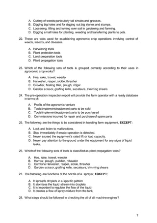 Self-Directed Learning Module in T.L.E. 10 (Agricultural Crops ...