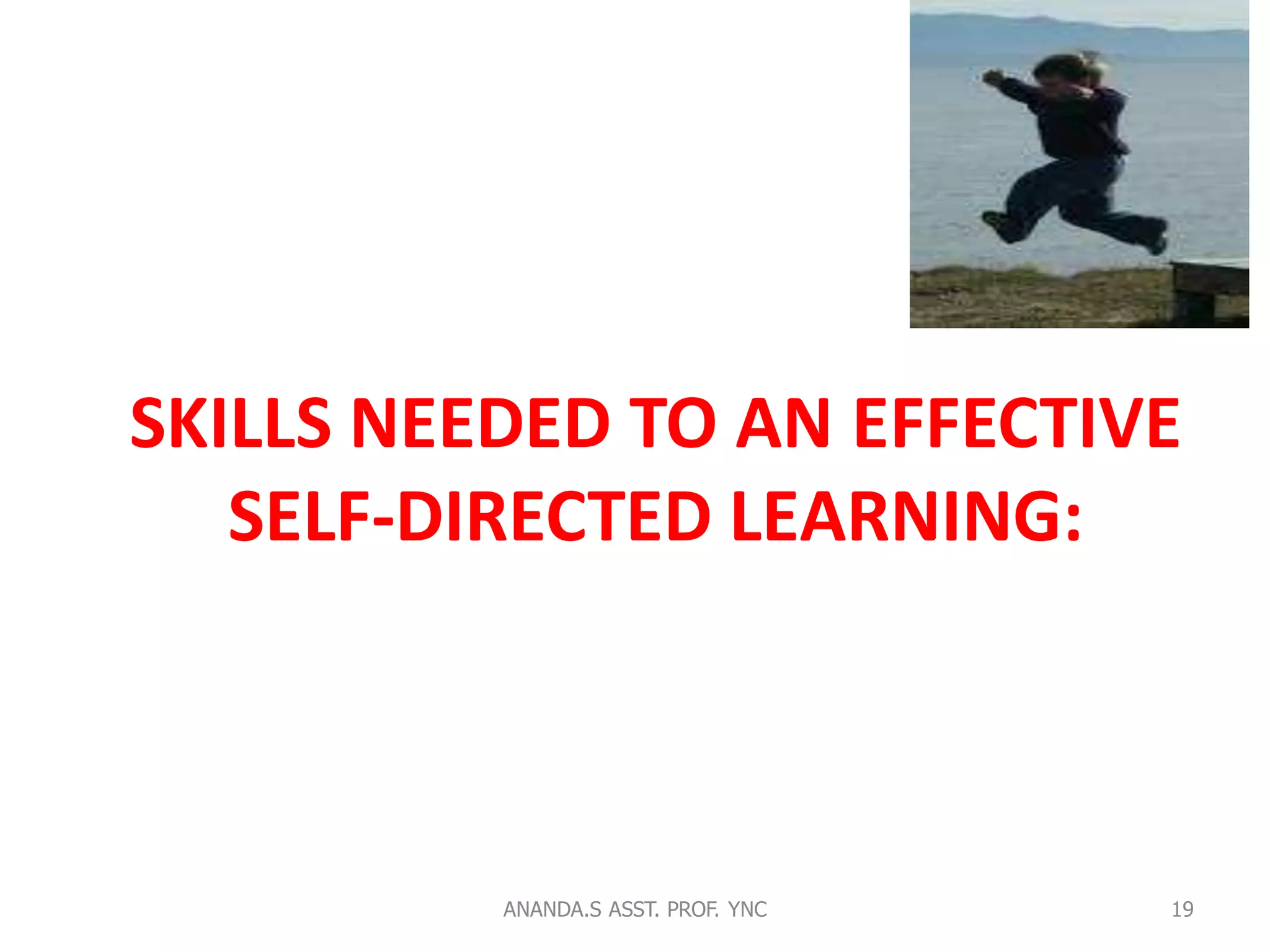 Self directed learning ppt -anand ync | PDF