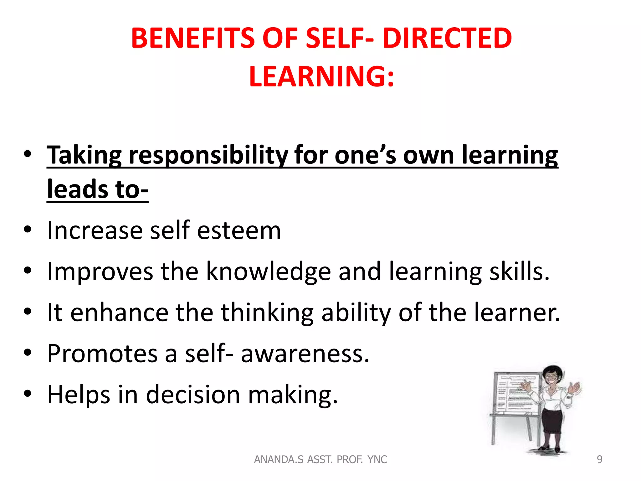 Self directed learning ppt -anand ync | PDF