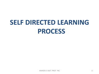 Self directed learning ppt -anand ync | PDF