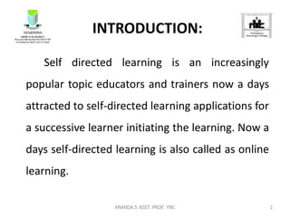 Self directed learning ppt -anand ync | PDF