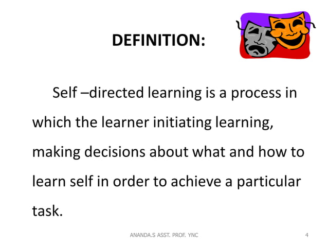 Self directed learning ppt -anand ync | PDF