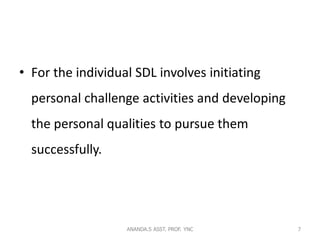 Self directed learning ppt -anand ync | PDF