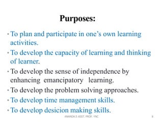 Self directed learning ppt -anand ync | PDF