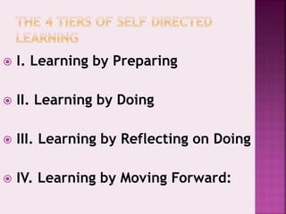 Self directed learning theory presentation | PPTX