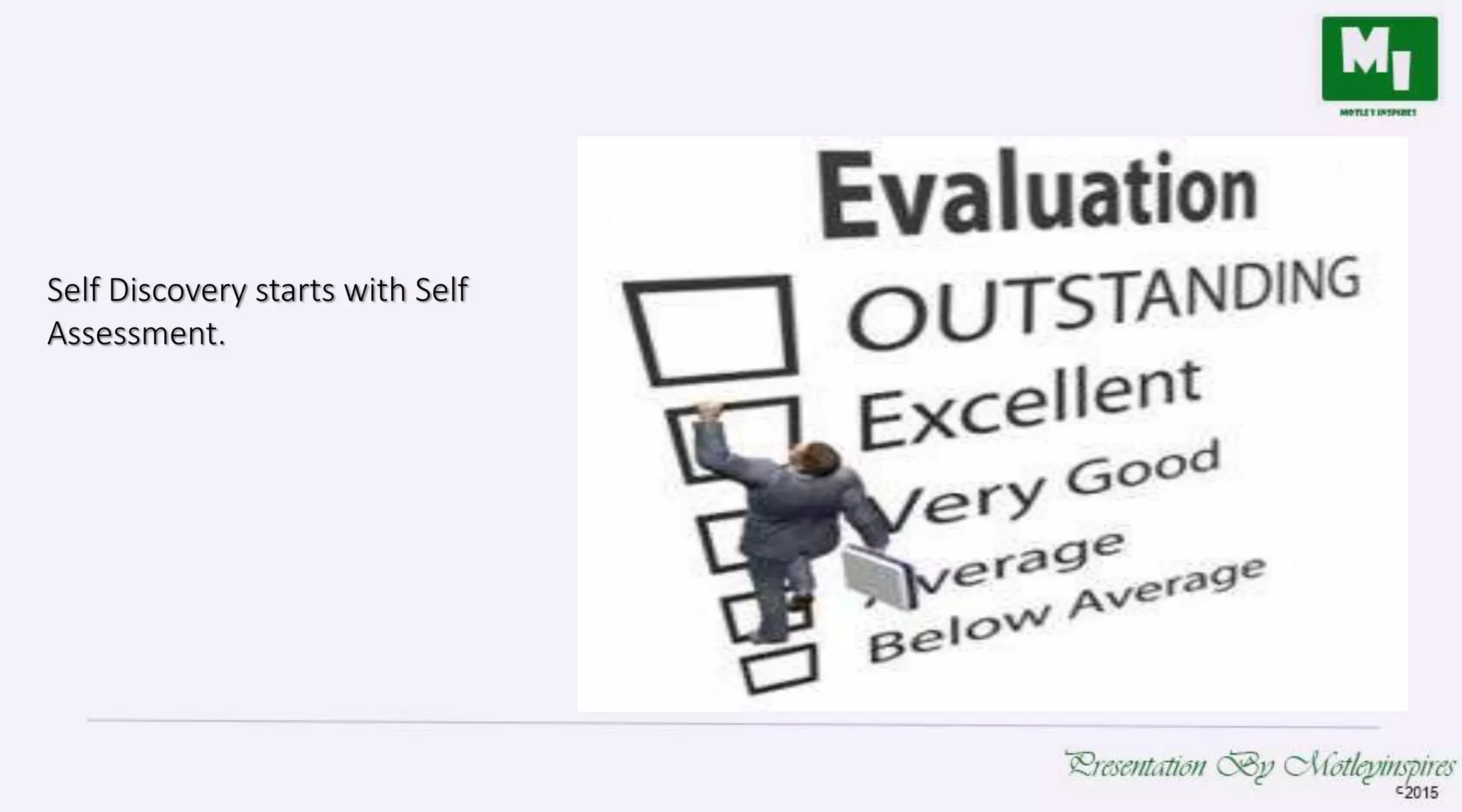 Self discovery | PPTX