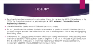 Self driving car | PPTX