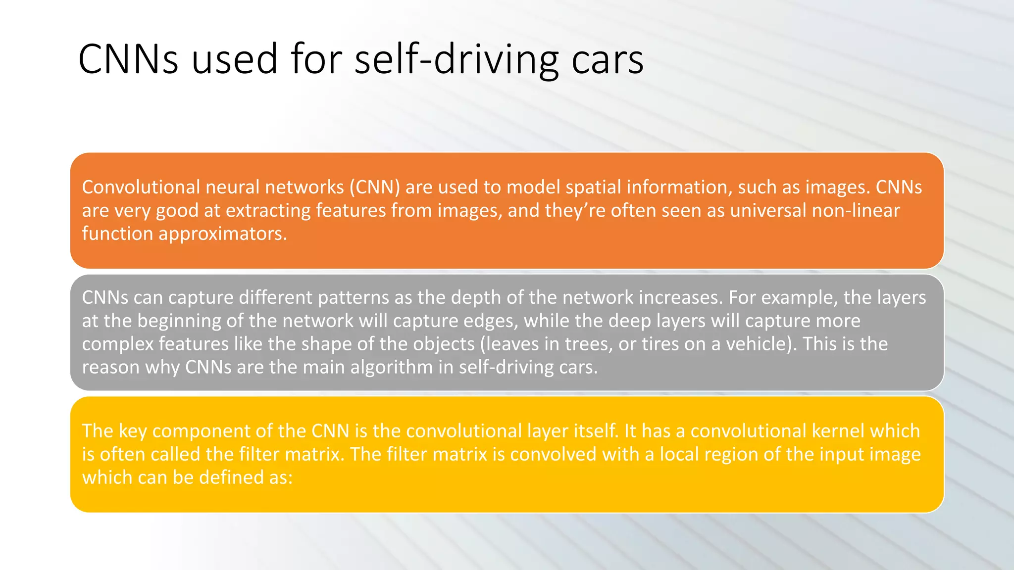 Self-Driving Cars With Convolutional Neural Networks (CNN.pptx