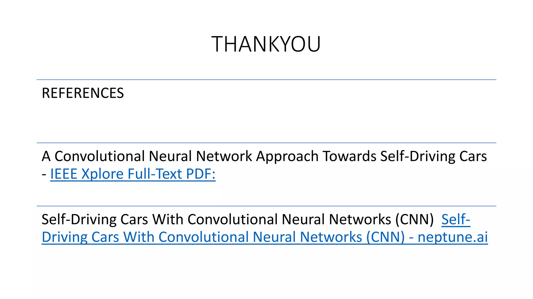 Self-Driving Cars With Convolutional Neural Networks (CNN.pptx