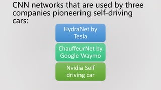 Self-Driving Cars With Convolutional Neural Networks (CNN.pptx